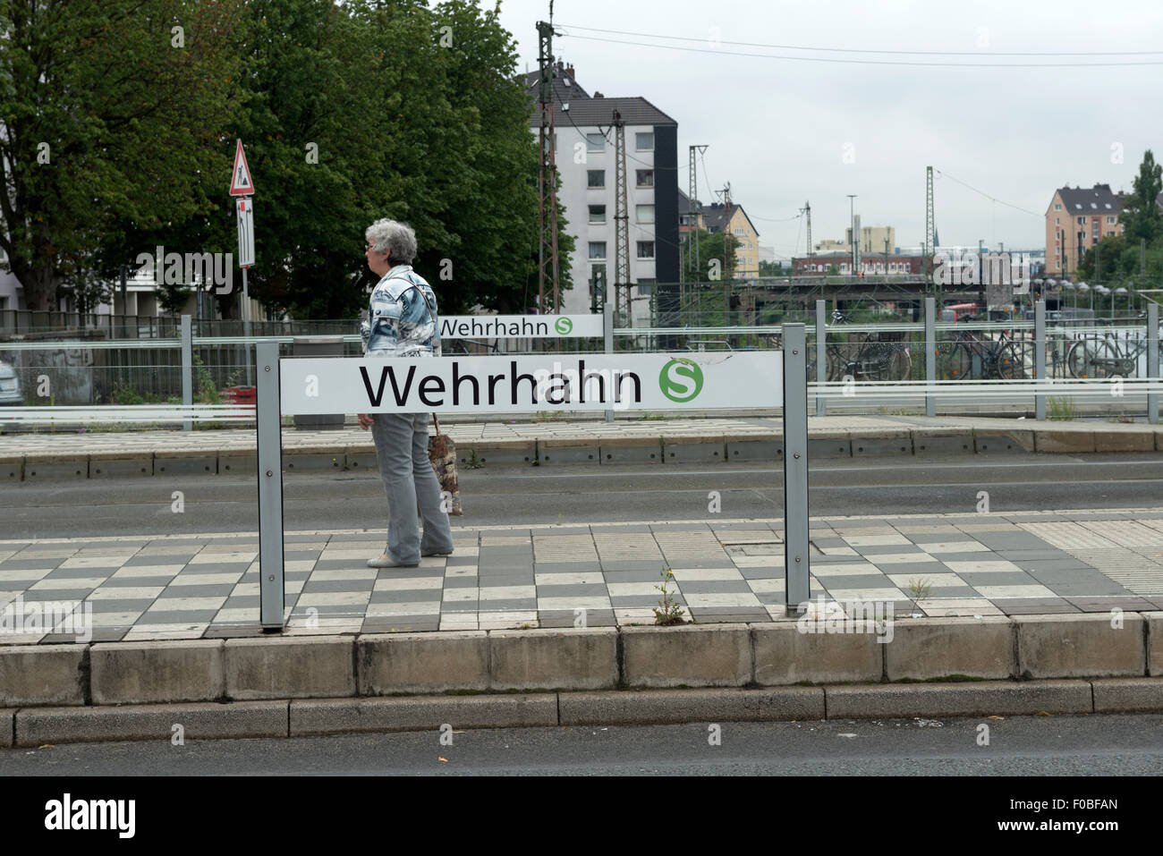 S-Bahn Wehrhahn Dusseldorf Germany Stock Photo - Alamy