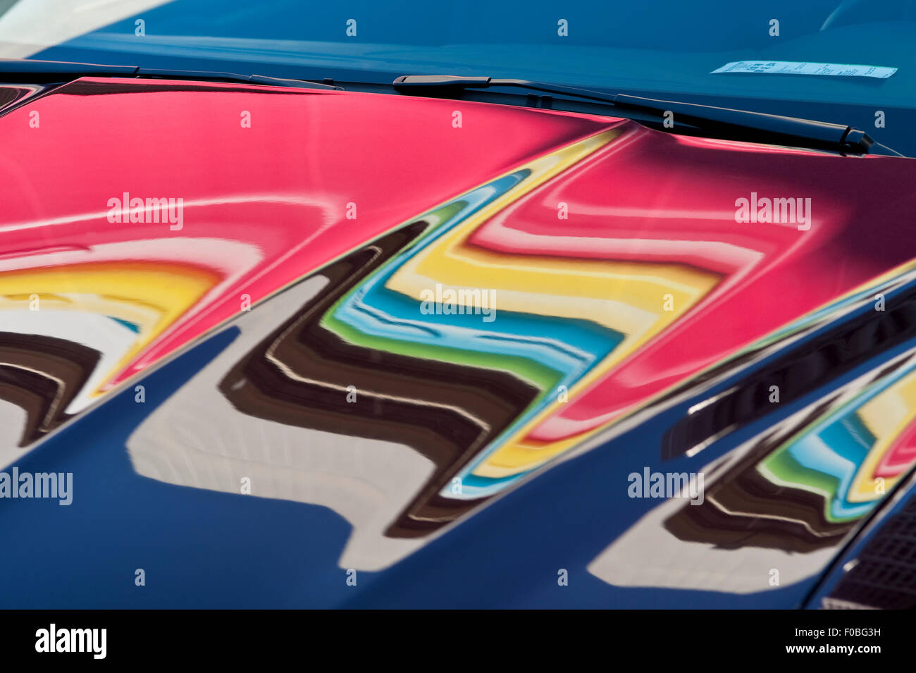 Rainbow windshield hi-res stock photography and images - Alamy