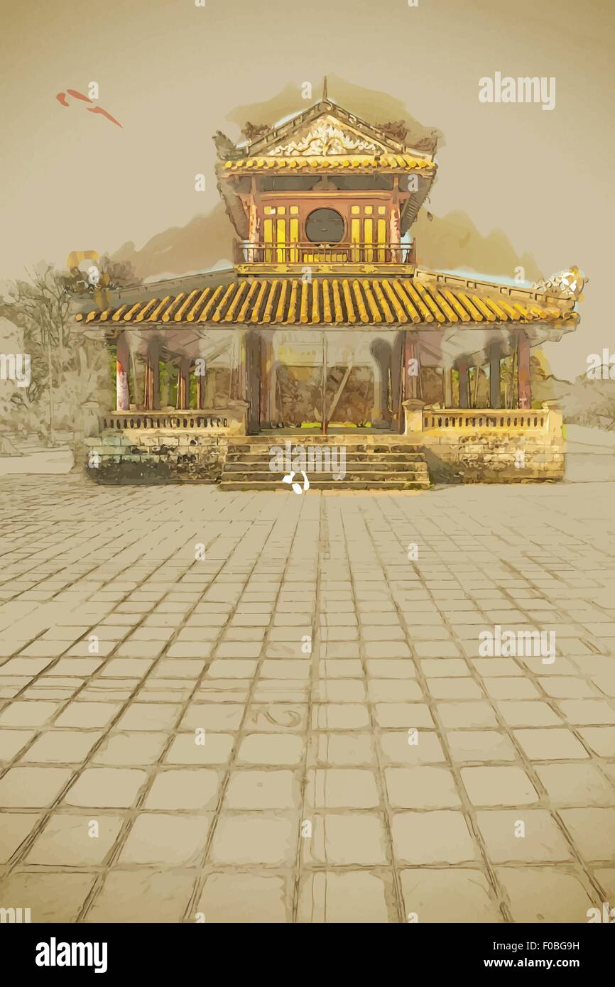 Unesco world heritage street Stock Vector Images - Alamy