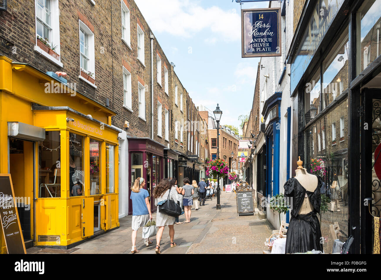 Islington london camden passage hi-res stock photography and images - Alamy