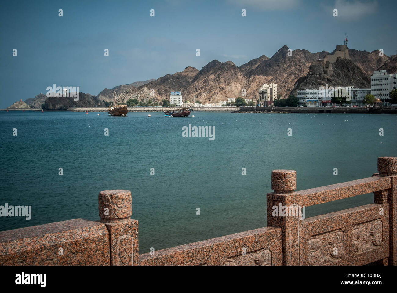 Landscape of Mascat, Oman Stock Photo - Alamy