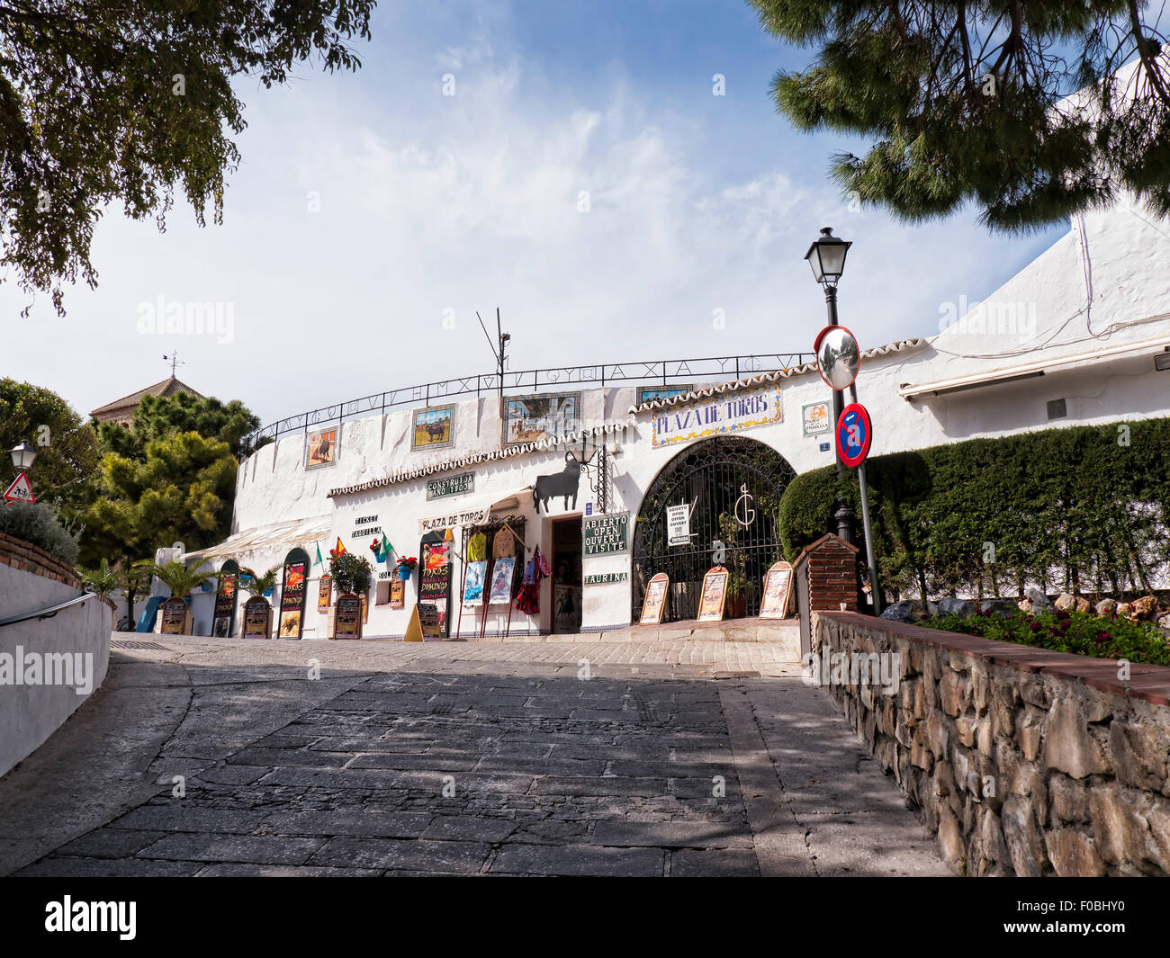 Bullring in Mijas one of the most beautiful 'white' villages of ...