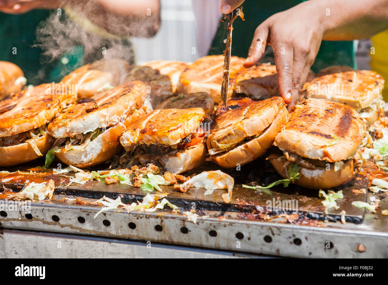 Street Food Tortas Stock Photo Alamy