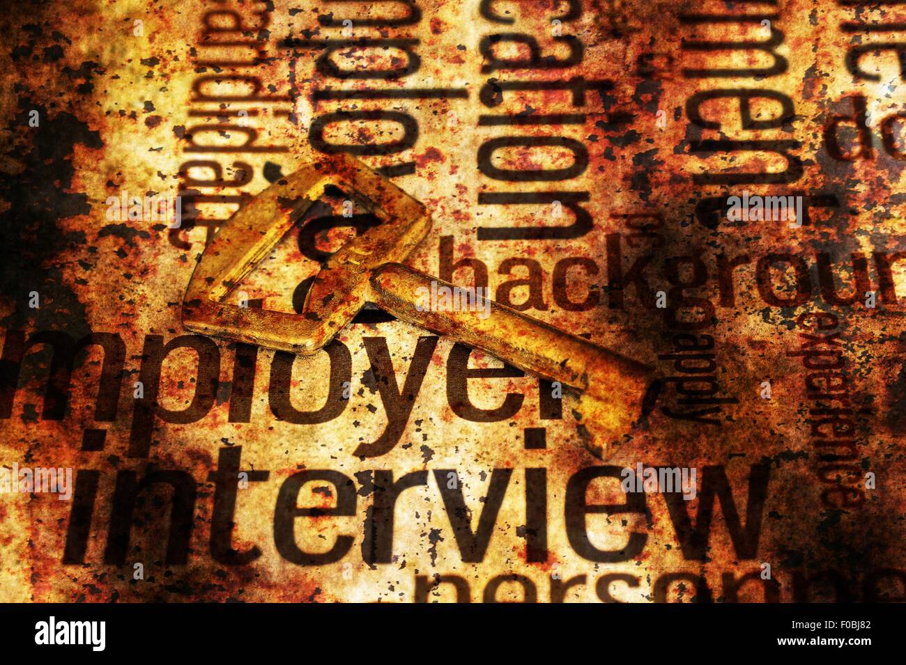 Interviews text hi-res stock photography and images - Alamy