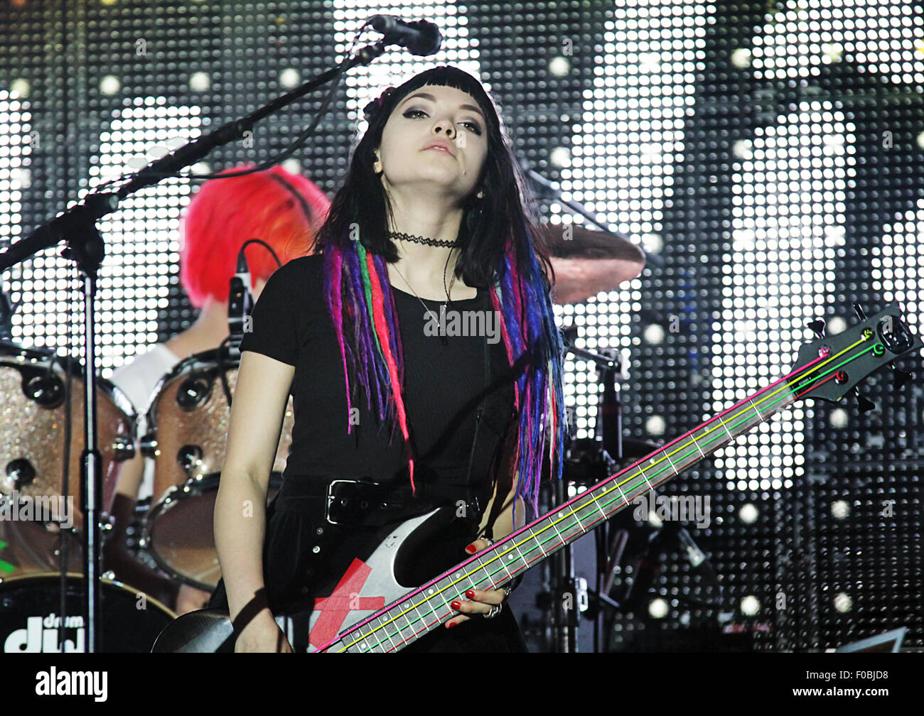 Hey Violet performing live on stage at Liverpool Echo Arena Featuring ...