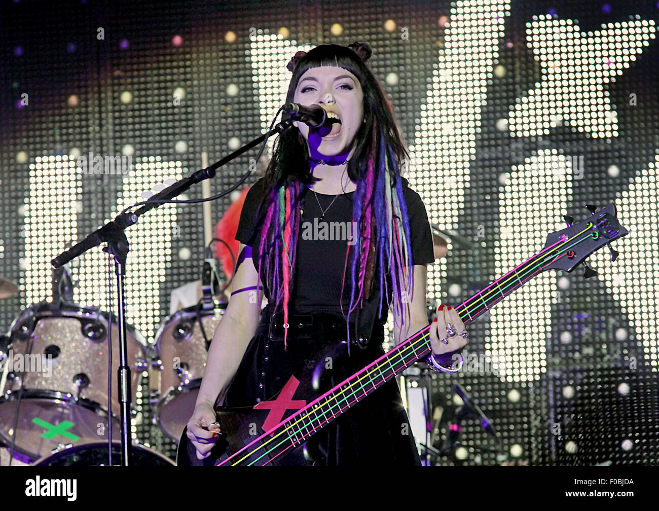 Hey Violet performing live on stage at Liverpool Echo Arena Featuring ...