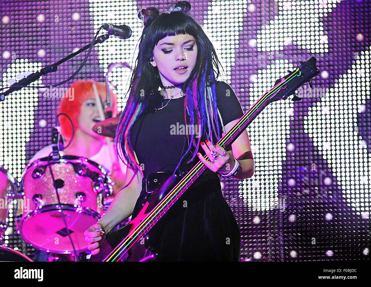 Hey Violet performing live on stage at Liverpool Echo Arena Featuring ...