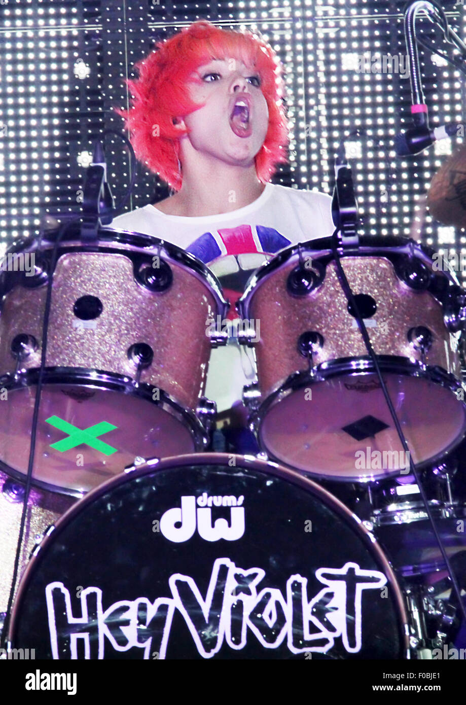 Hey Violet performing live on stage at Liverpool Echo Arena Featuring ...