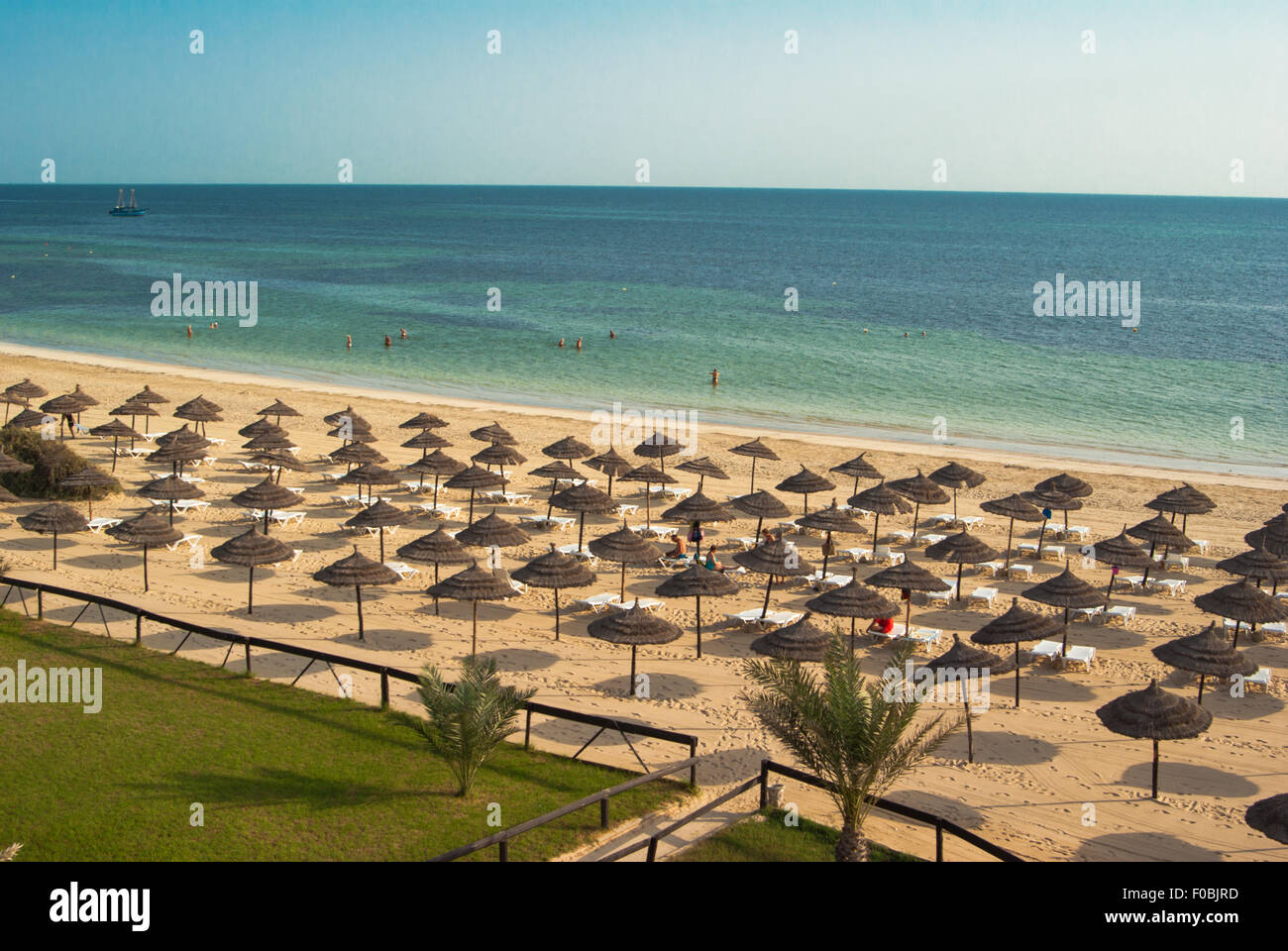 Djerba's beach in Tunisia Stock Photo - Alamy