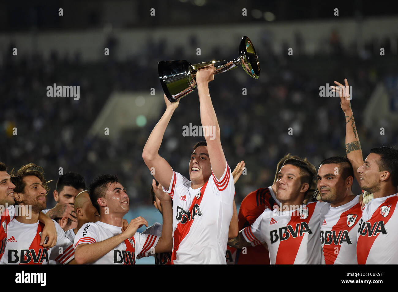 River Plate team group (River), August 11, 2015 - Football / Soccer ...