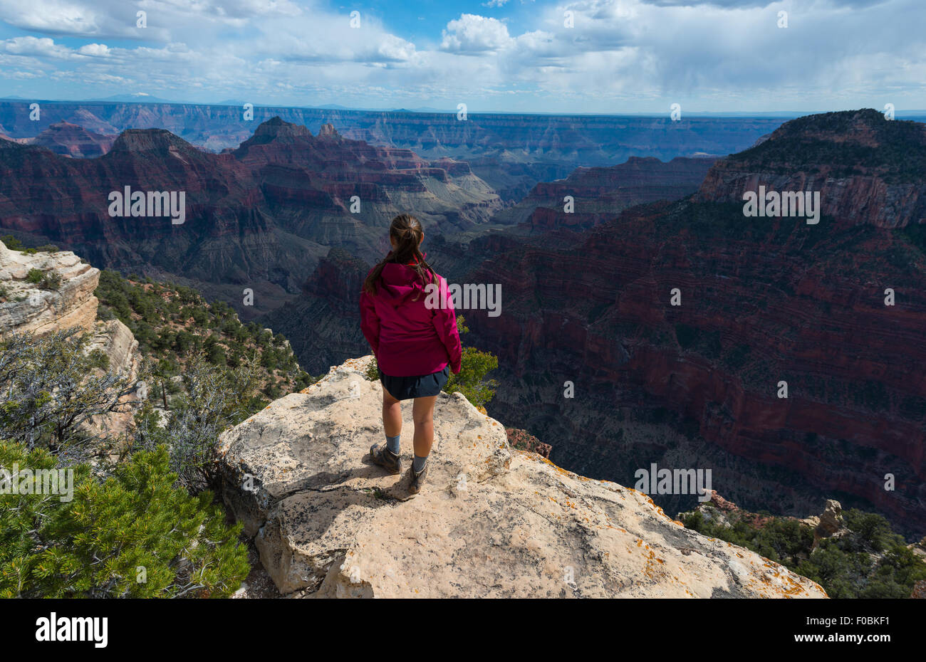 Girl Grand Canyon High Resolution Stock Photography and Images - Alamy