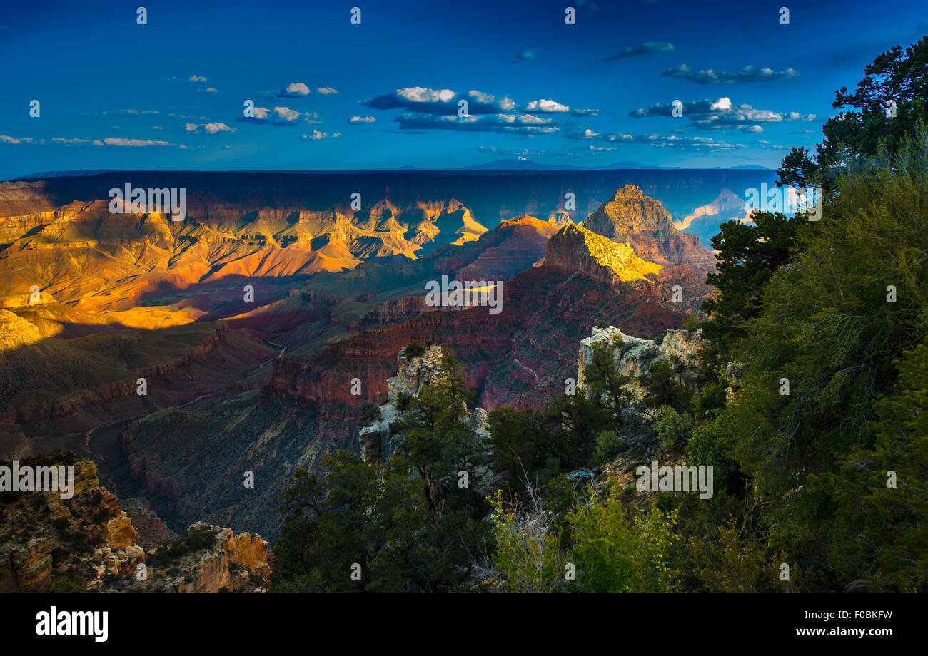 North rim sunset view hi-res stock photography and images - Alamy
