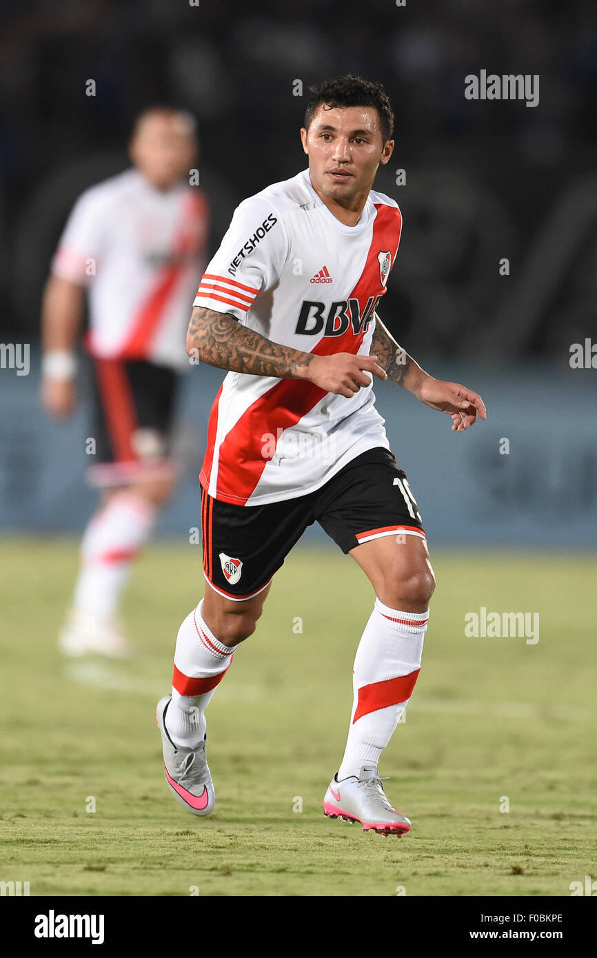 Osaka, Japan. 11th Aug, 2015. Tabare Viudez (River), August 11, 2015 ...