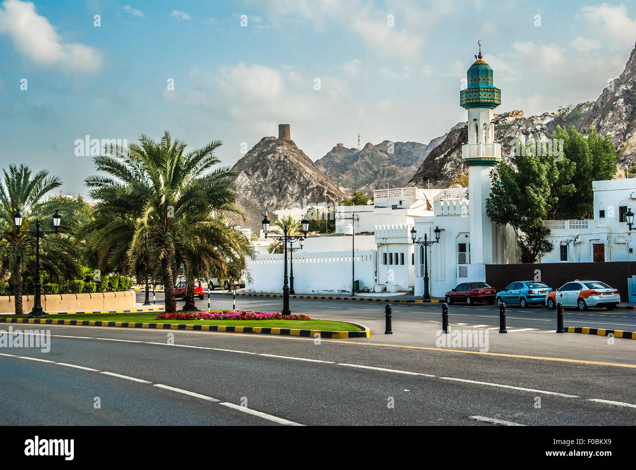 Landscape of Mascat, Oman Stock Photo - Alamy