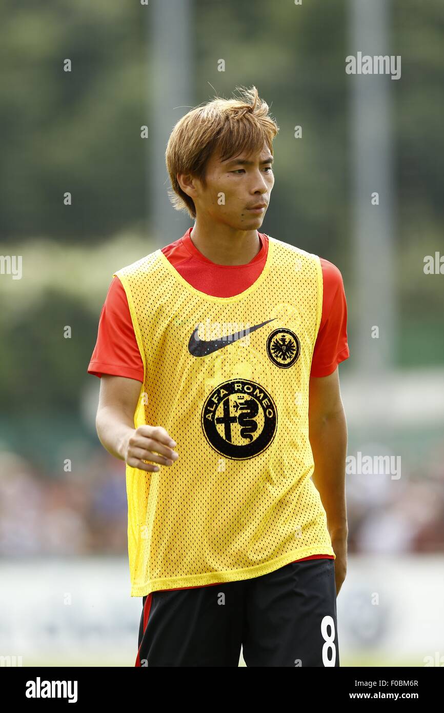 Bremen, Germany. 8th Aug, 2015. Takashi Inui (Frankfurt) Football ...