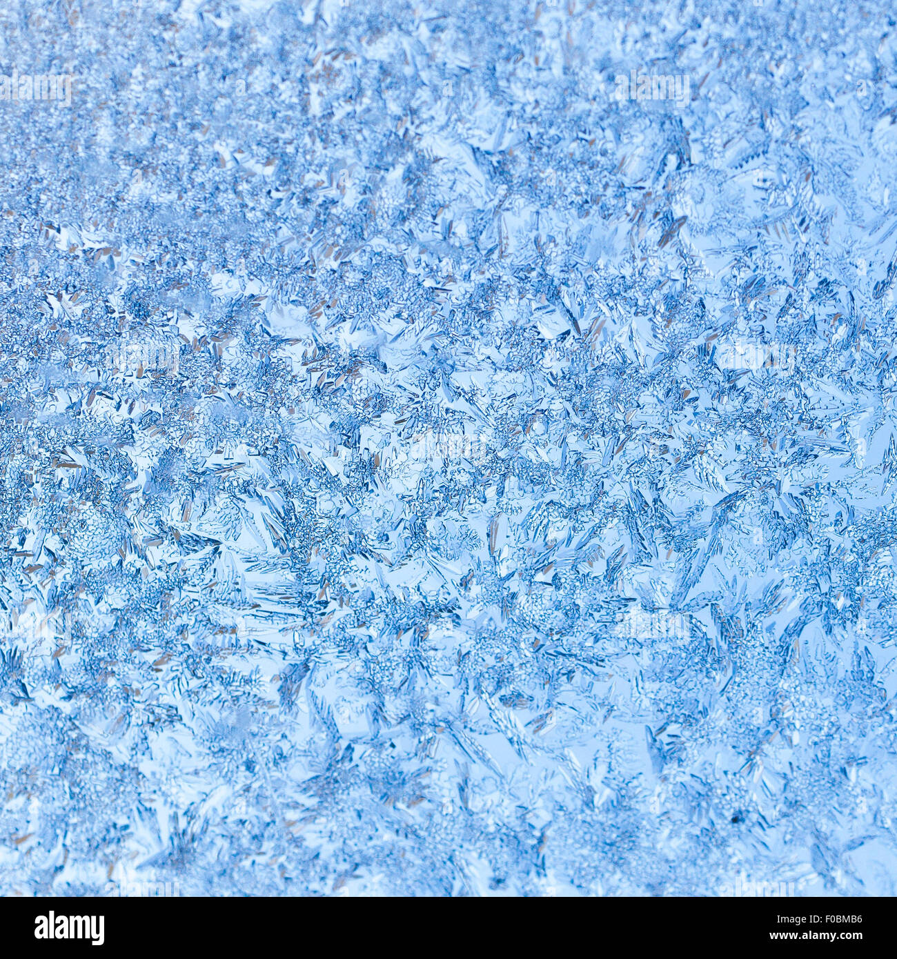 Frosty winter background photo of ice buildup on a window Stock Photo ...