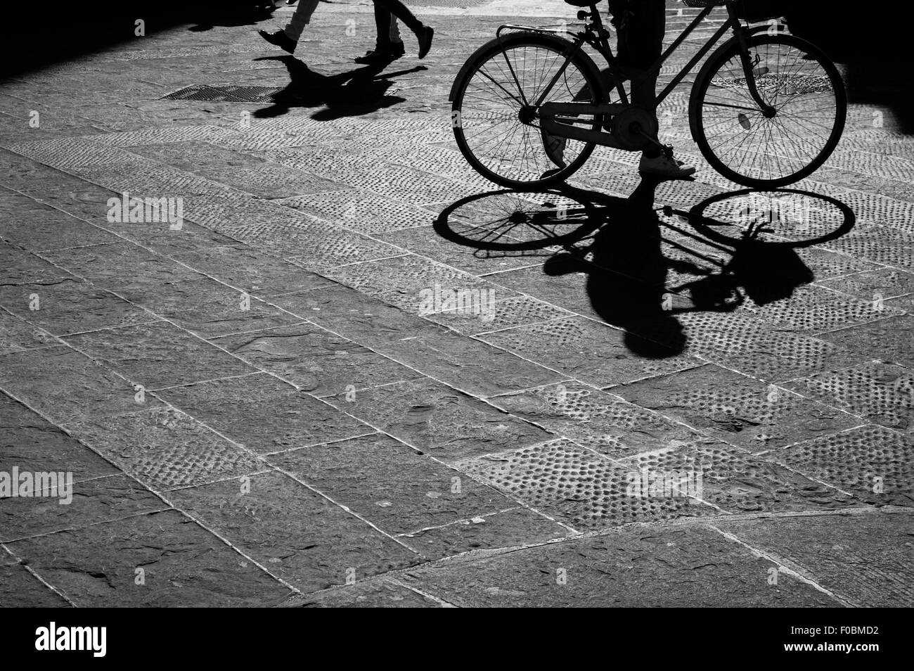 Silhouette man sunset Black and White Stock Photos & Images - Alamy