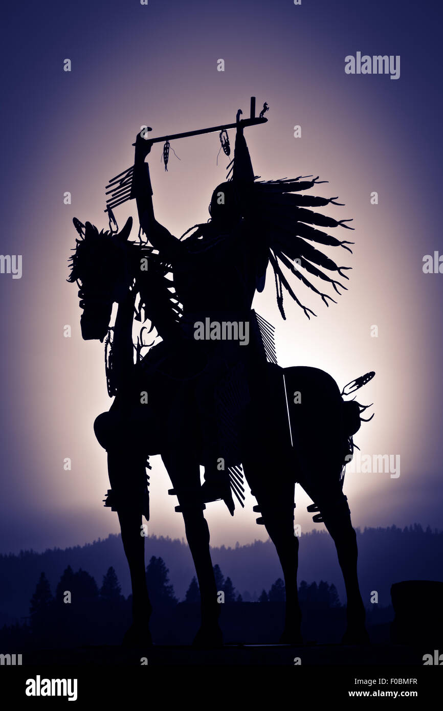 Native American Indian Silhouette