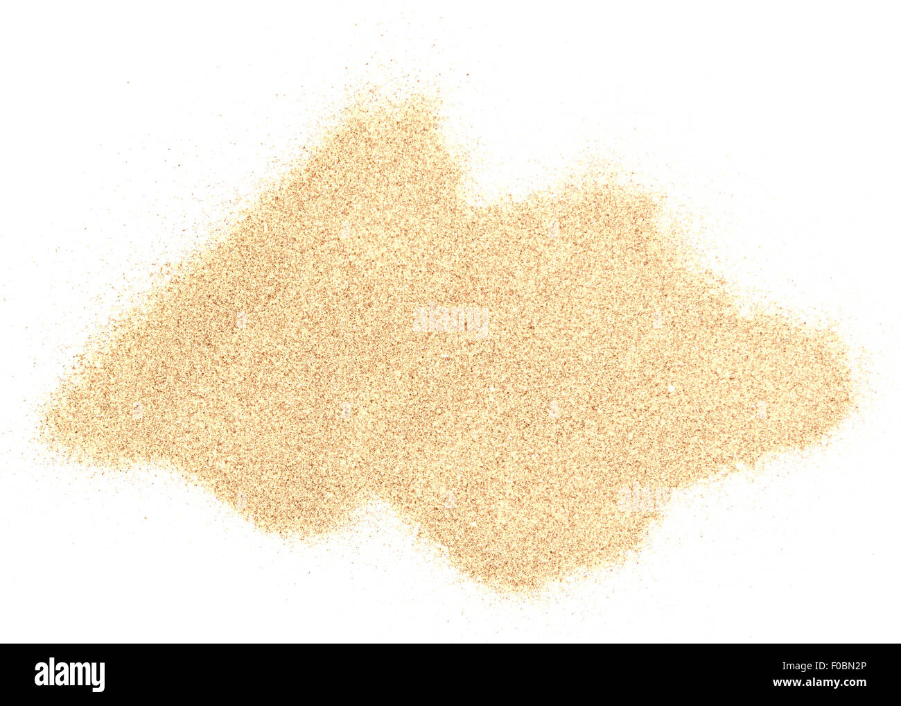 sand pile isolated on white background Stock Photo - Alamy