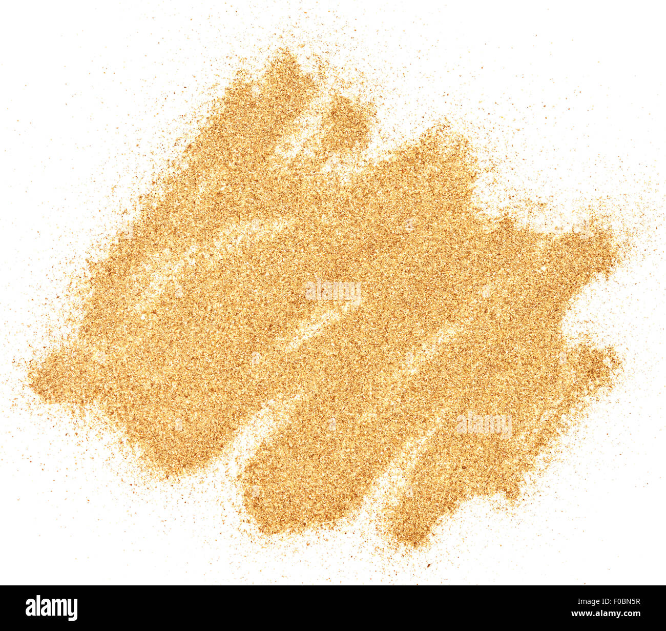 sand pile isolated on white background Stock Photo - Alamy