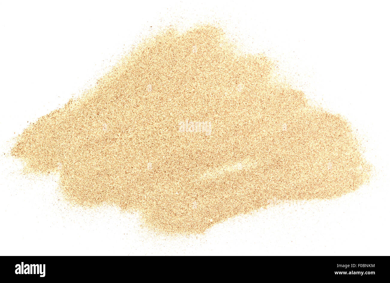 sand pile isolated on white background Stock Photo - Alamy