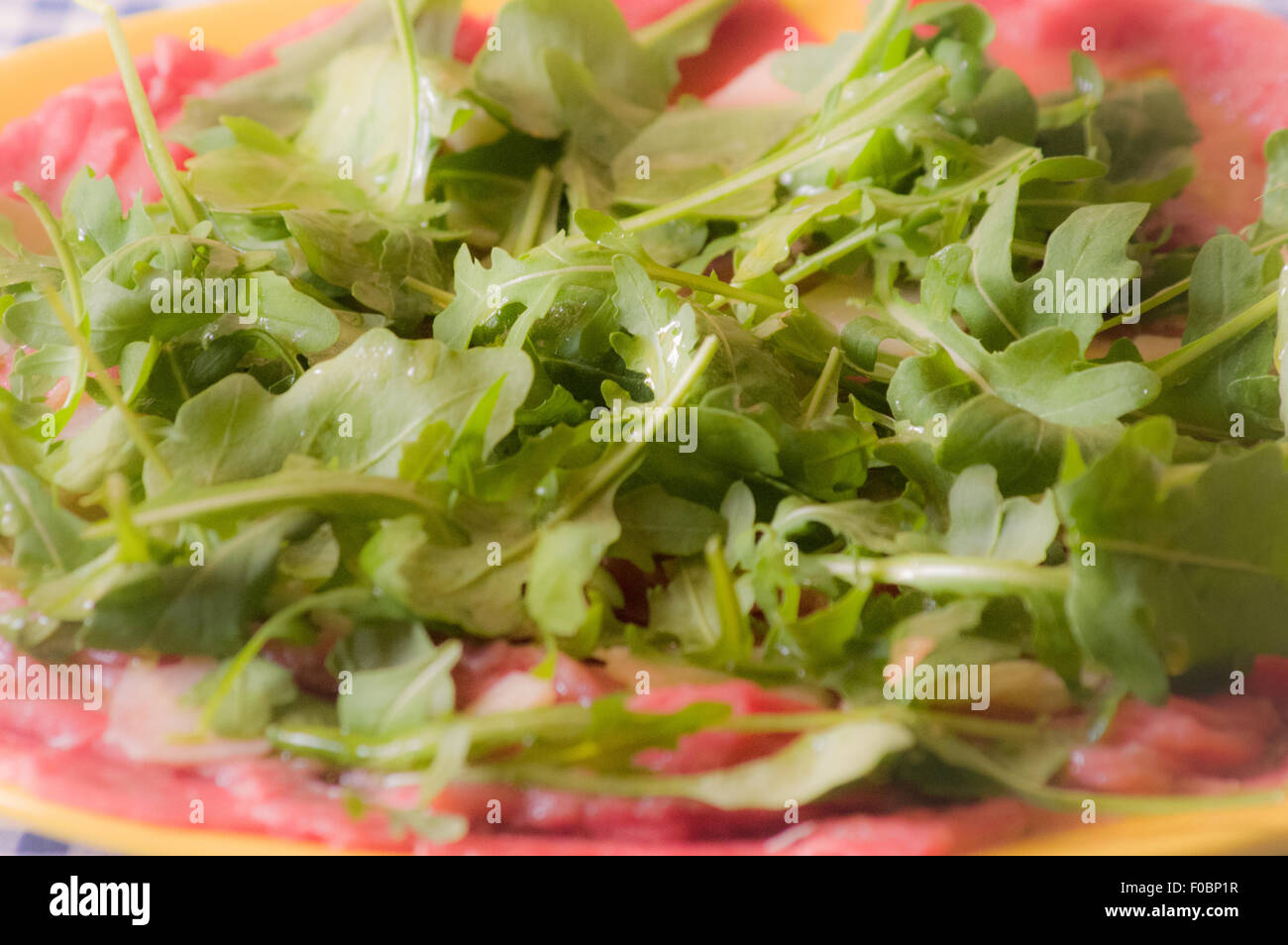 Carpaccio of the fillet of beef hi-res stock photography and images - Alamy