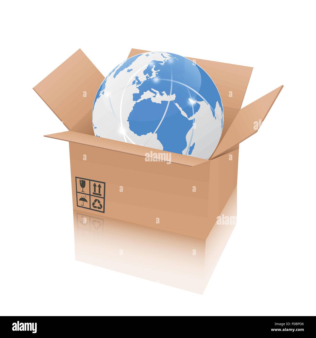 Earth box Stock Vector Images - Alamy