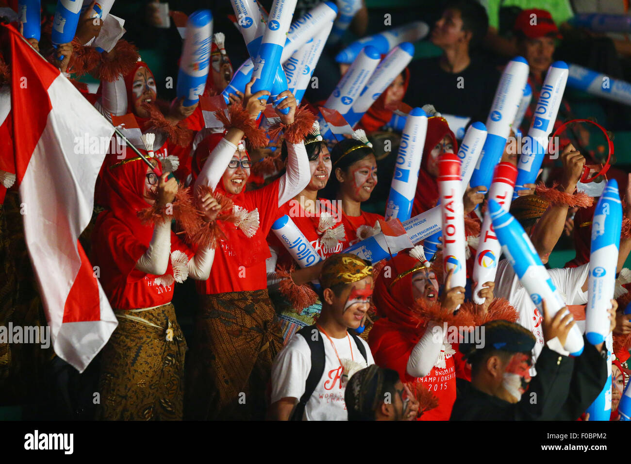 Istora Senayan Arena, Jakarta, Indonesia. 11th Aug, 2015. fans, AUGUST ...