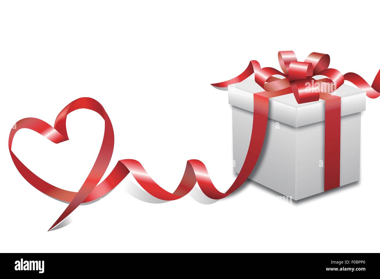 Color vector gift box Cut Out Stock Images & Pictures - Alamy