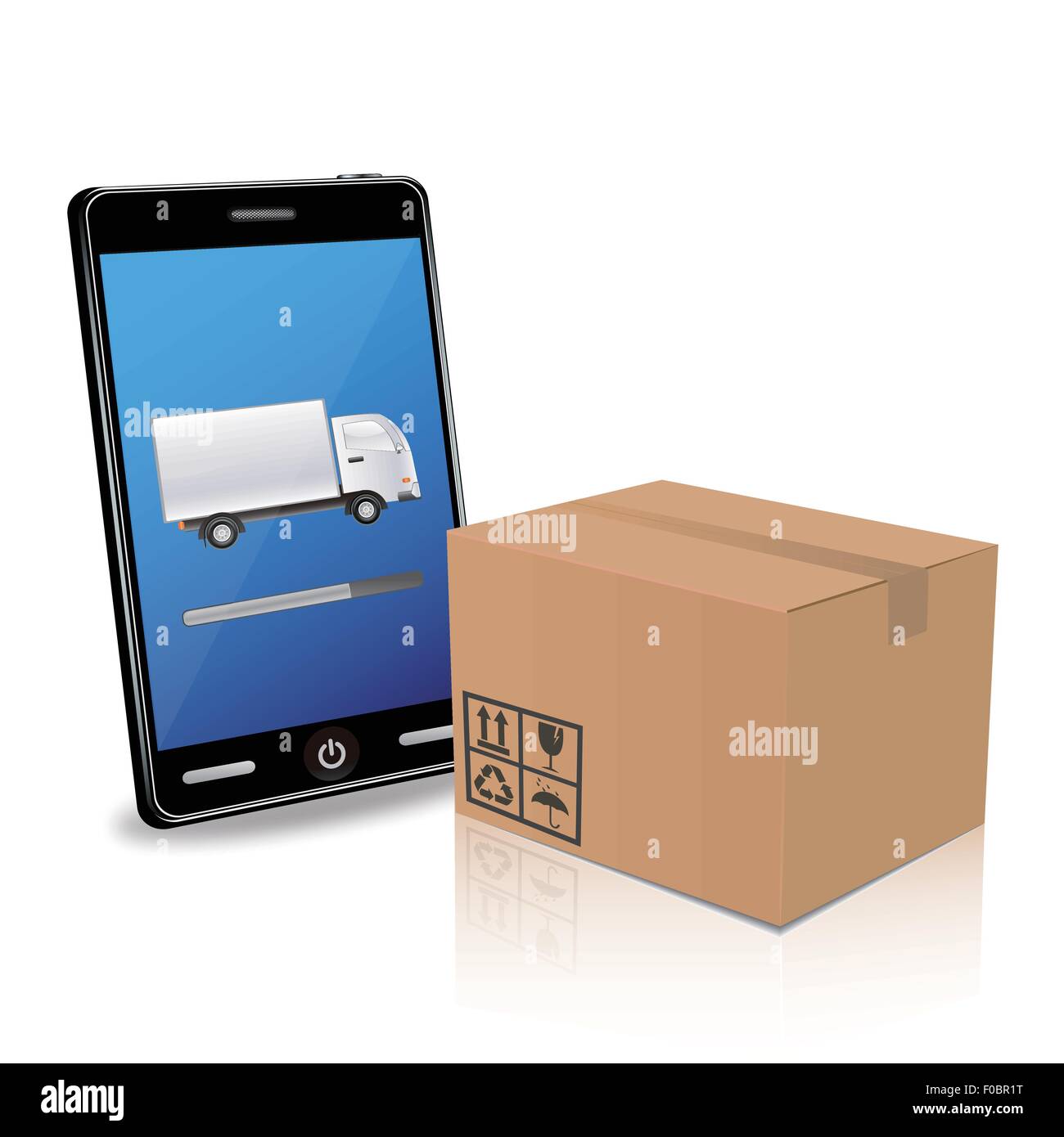 Phone distribution Stock Vector Images - Alamy