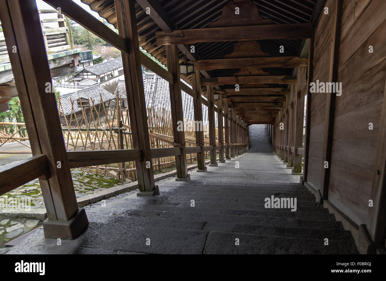 Covered staircase hi-res stock photography and images - Alamy