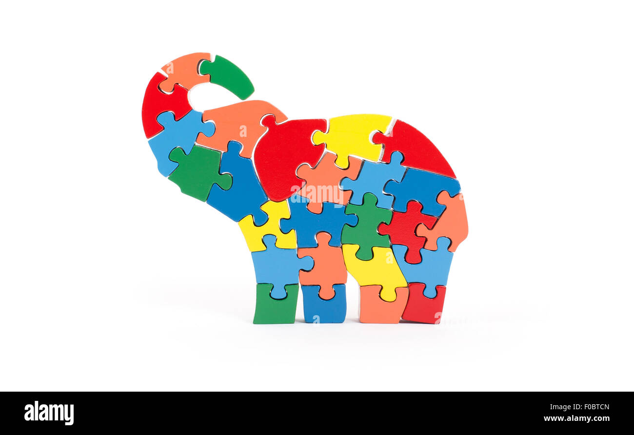 Elephant Puzzle Pieces High Resolution Stock Photography and Images - Alamy