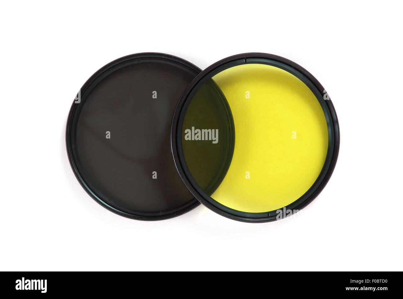 Photo filters isolated on a white background Stock Photo - Alamy