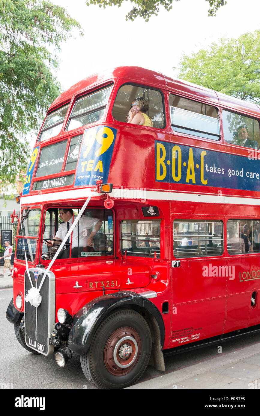 Routemaster party bus upper street hi-res stock photography and images ...
