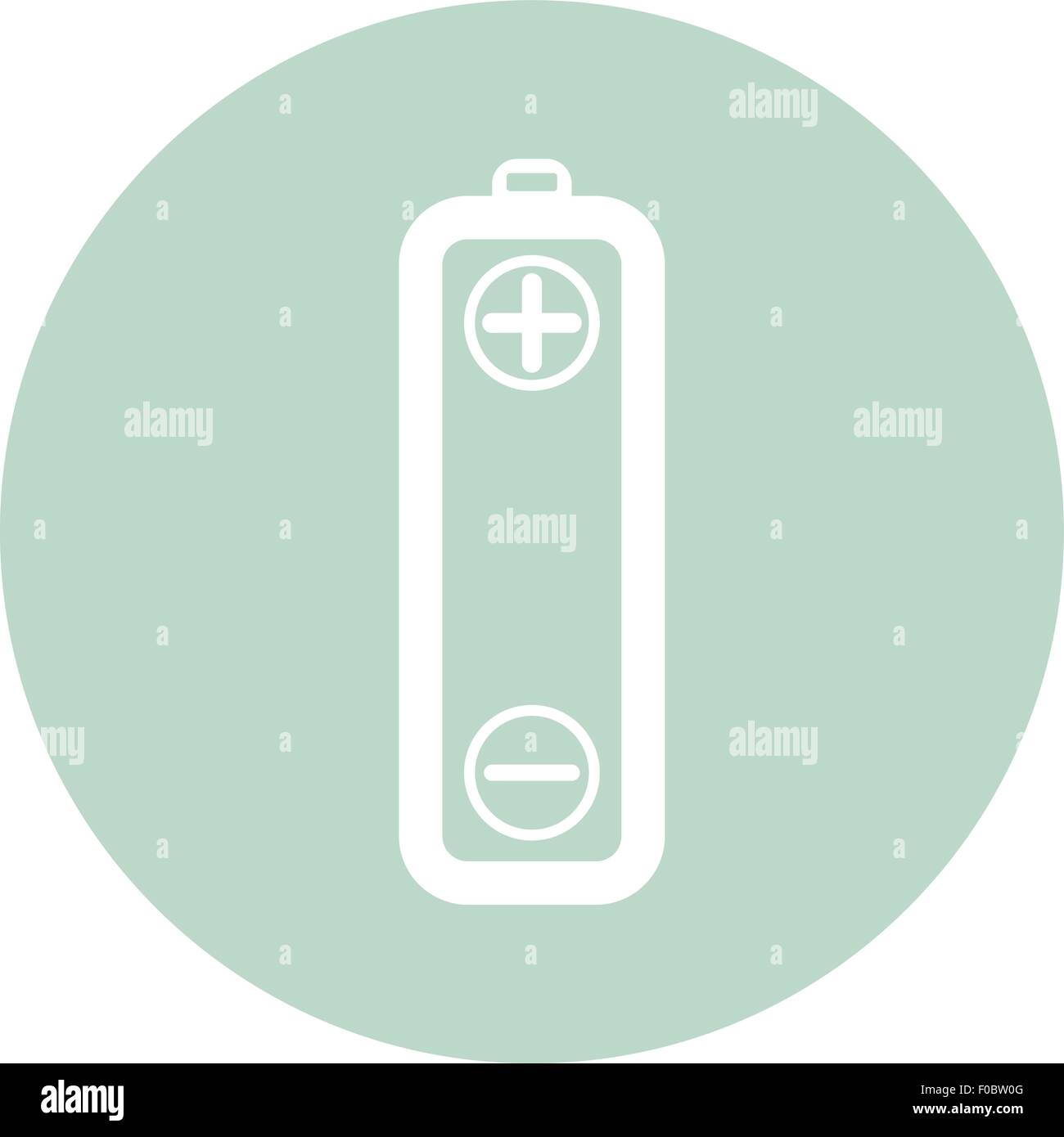 Vector battery icons on white background Stock Vector Image & Art - Alamy