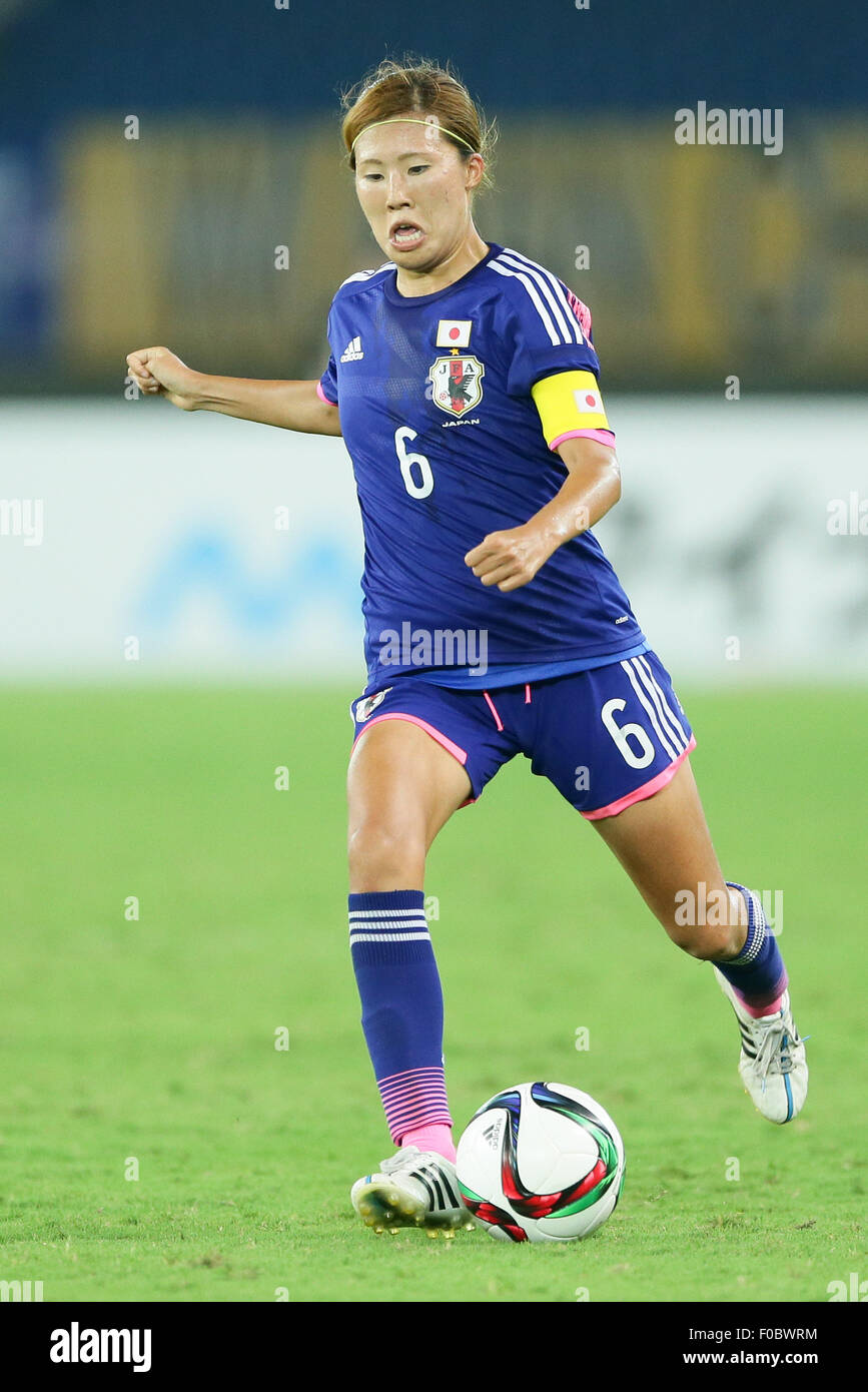 Wuhan, China. 8th Aug, 2015. Yuri Kawamura (JPN) Football/Soccer : EAFF ...