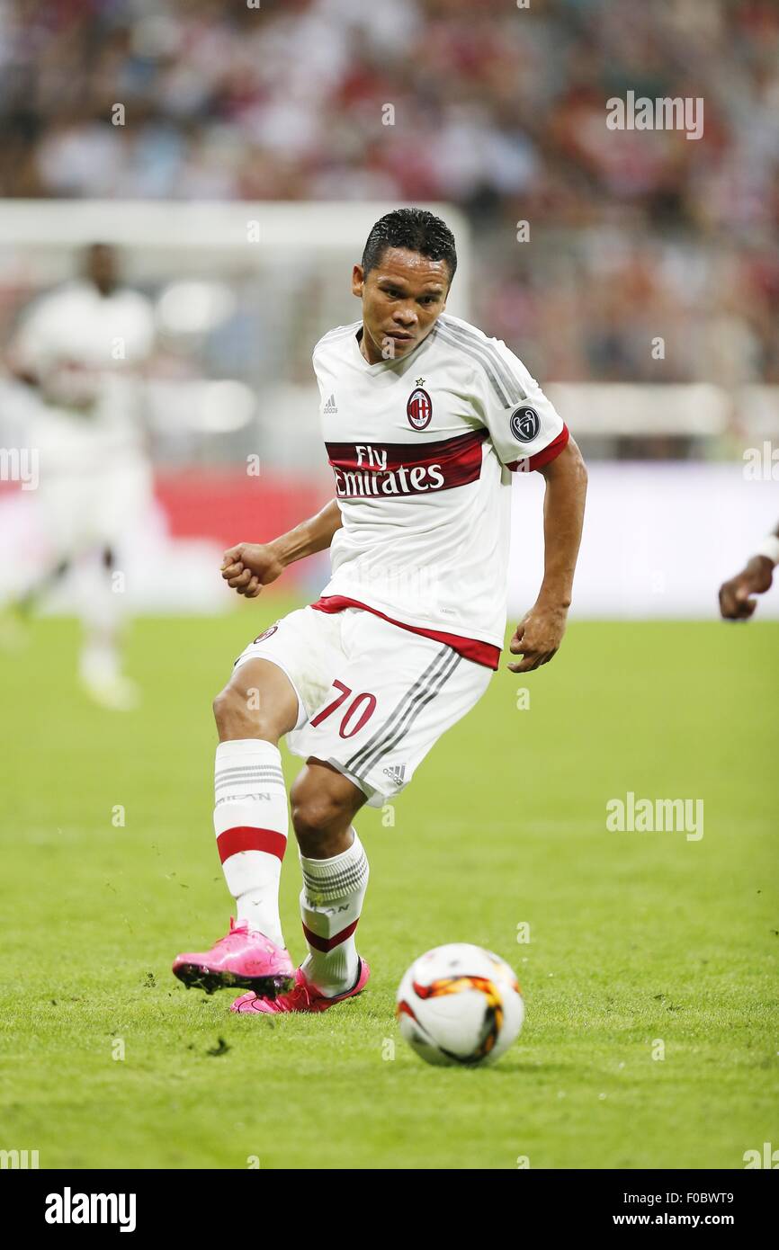 Munchen, Germany. 4th Aug, 2015. Carlos Bacca (Milan) Football/Soccer ...