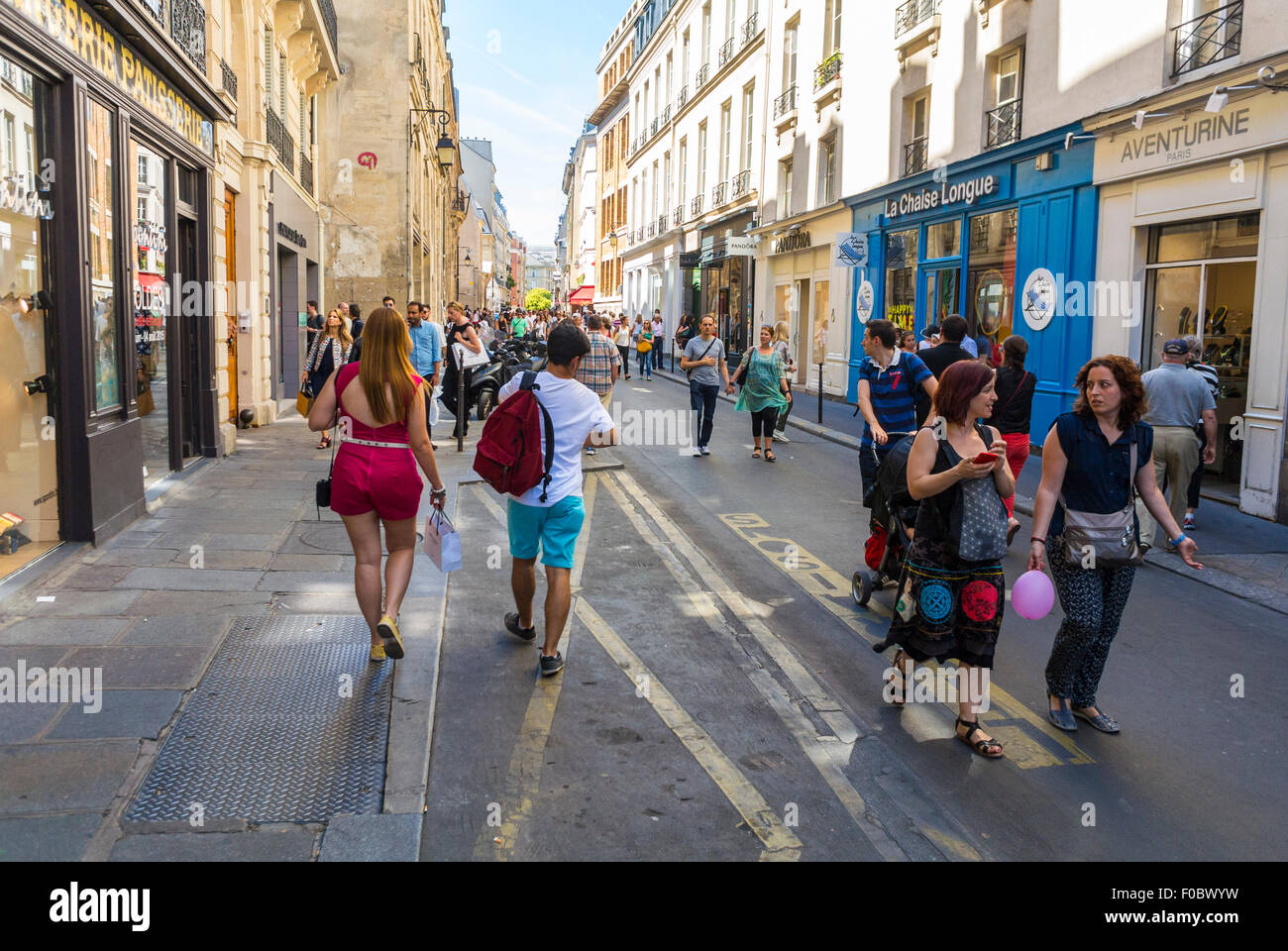 French People Walking