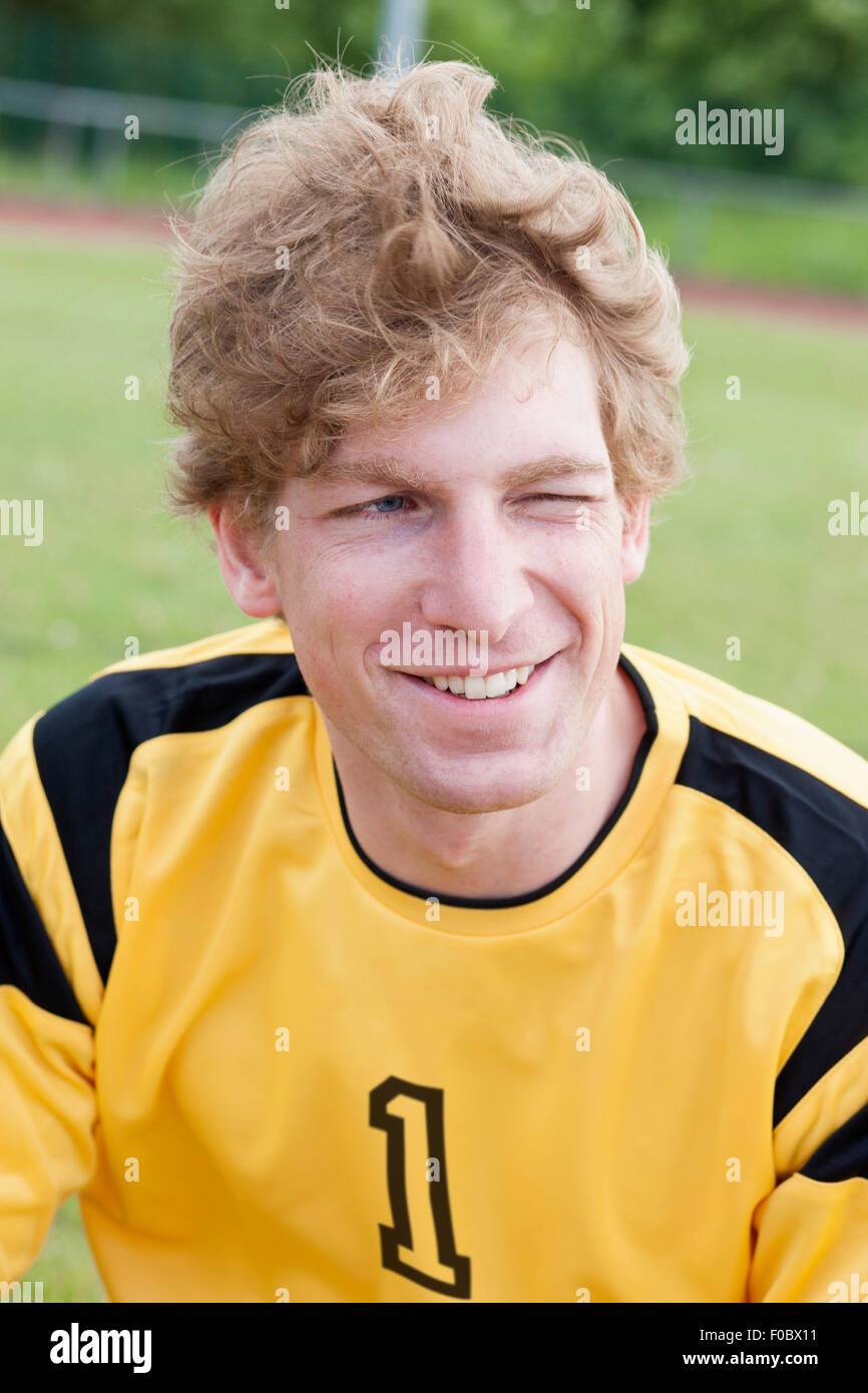 Happy player hi-res stock photography and images - Alamy