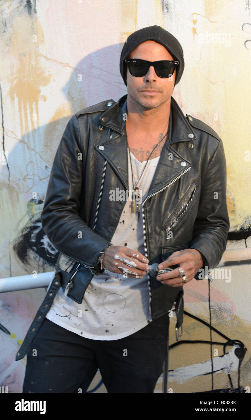 Artist Louis Carreon unveils his new installation, 'Faces' at the ...