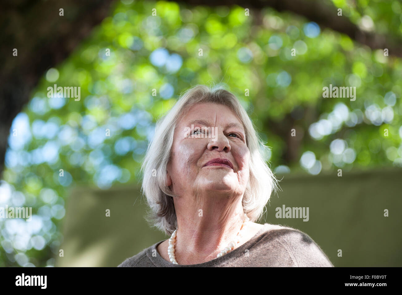 English journalist, Lynn Barber, appearing at the Edinburgh ...
