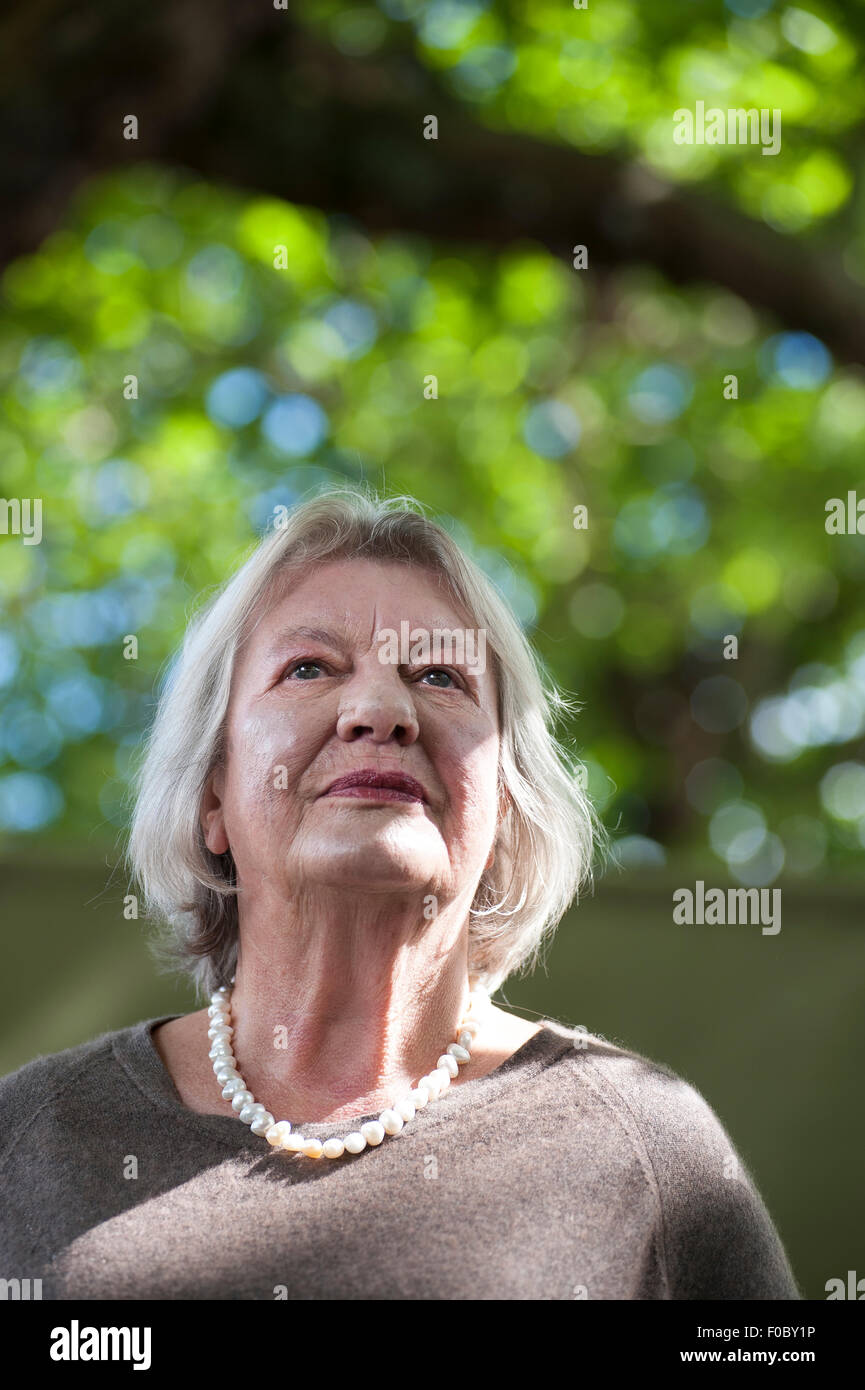 English journalist, Lynn Barber, appearing at the Edinburgh ...