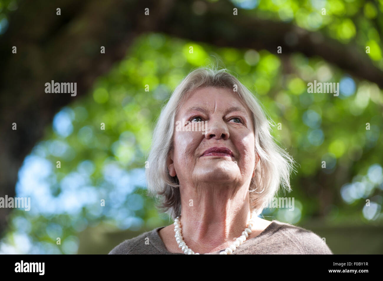 English journalist, Lynn Barber, appearing at the Edinburgh ...