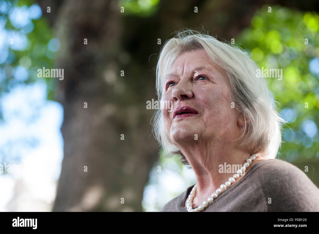 English journalist, Lynn Barber, appearing at the Edinburgh ...