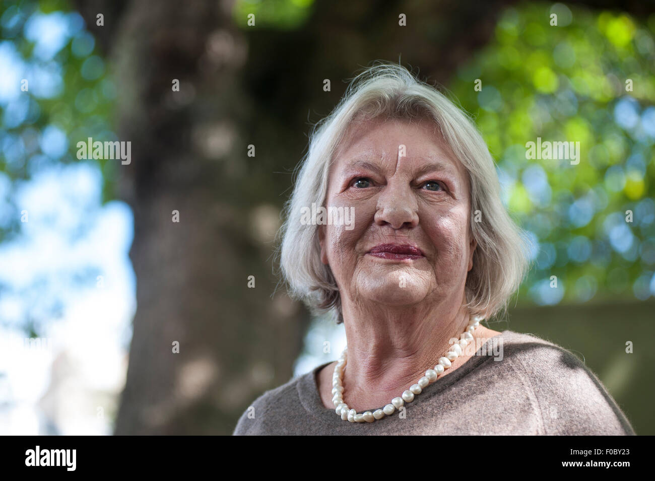 English journalist, Lynn Barber, appearing at the Edinburgh ...