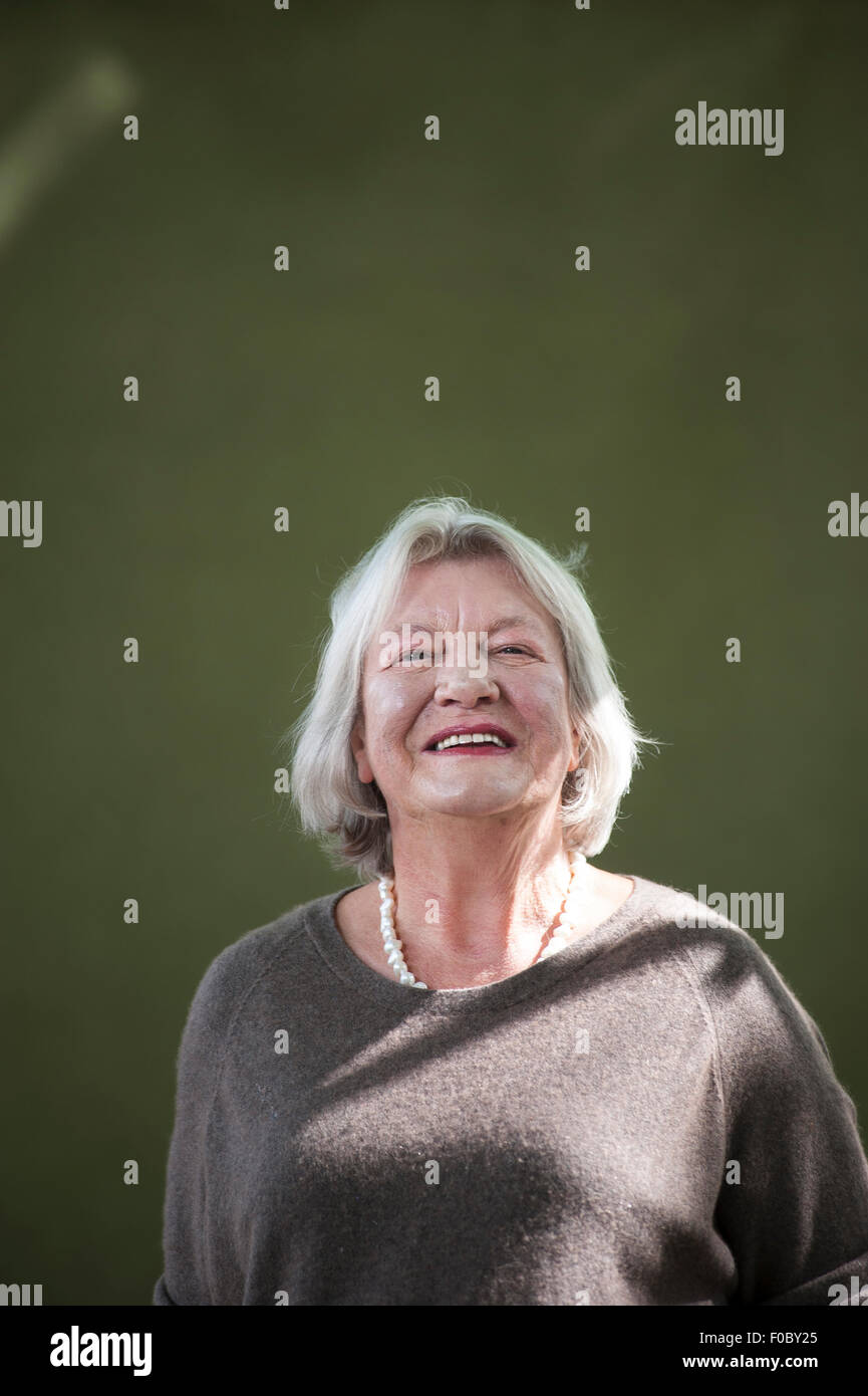 English journalist, Lynn Barber, appearing at the Edinburgh ...