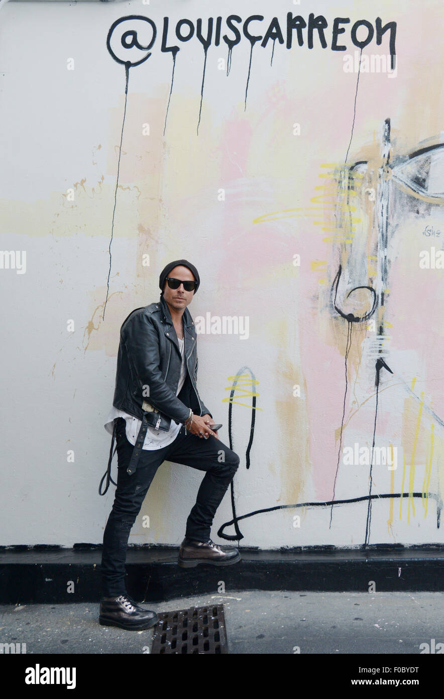 Artist Louis Carreon unveils his new installation, 'Faces' at the ...