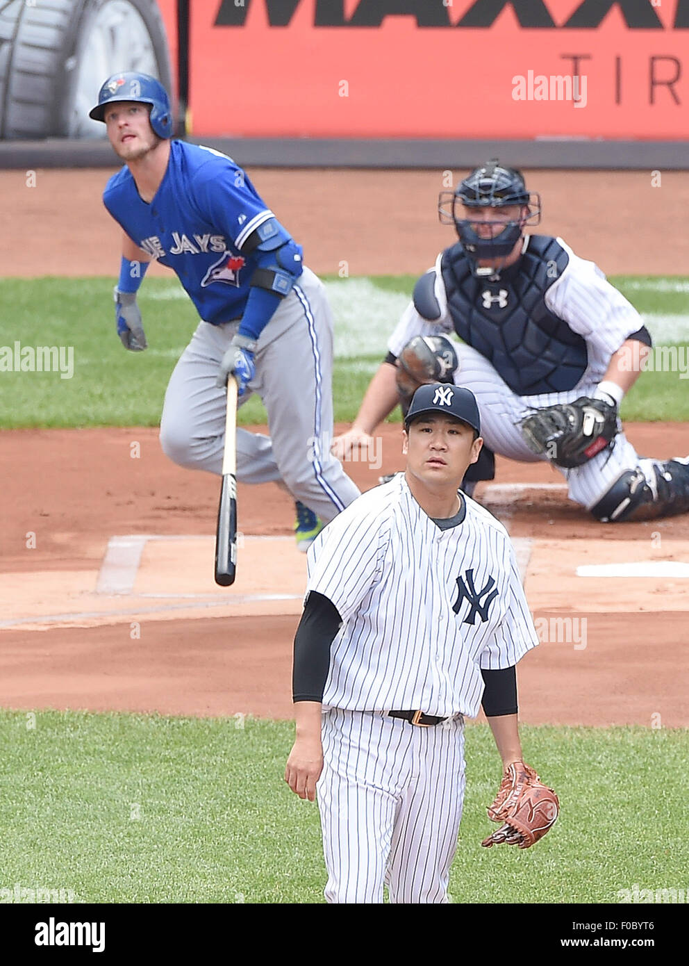 Masahiro Tanaka (Yankees), AUGUST 9, 2015 - MLB : Pitcher Masahiro Tanaka of the New York ...