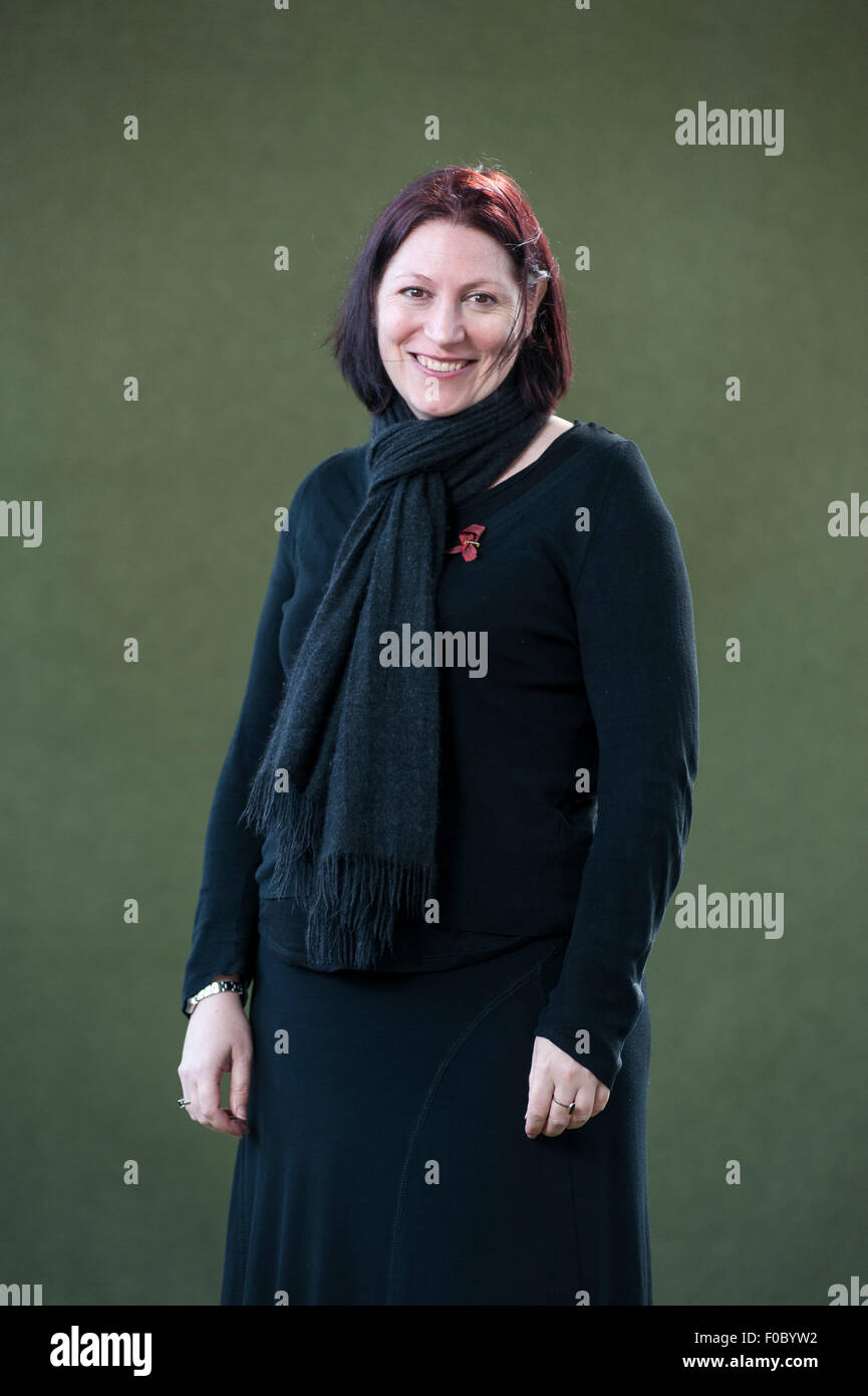 English comedian and writer, Natalie Haynes, appearing at the Edinburgh ...