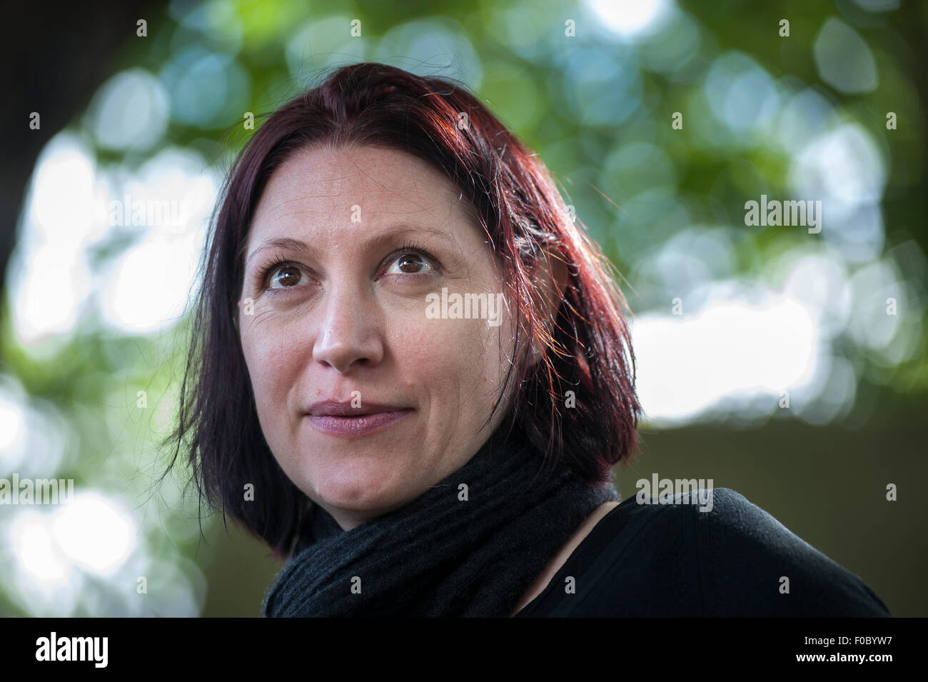 English comedian and writer, Natalie Haynes, appearing at the Edinburgh ...